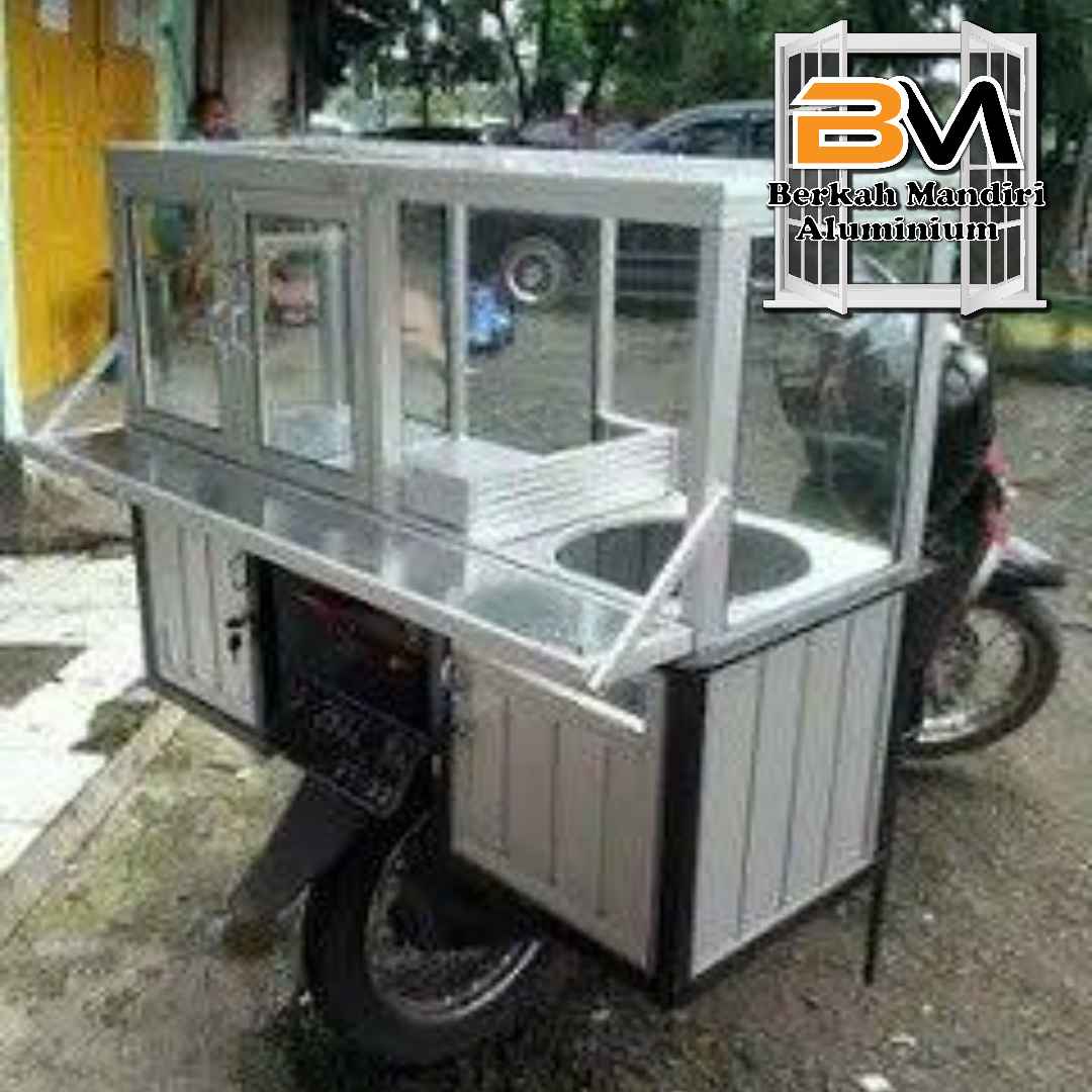 Spesialis Gerobak Motor Aluminium Kekinian untuk Keliling - BERKAH ...